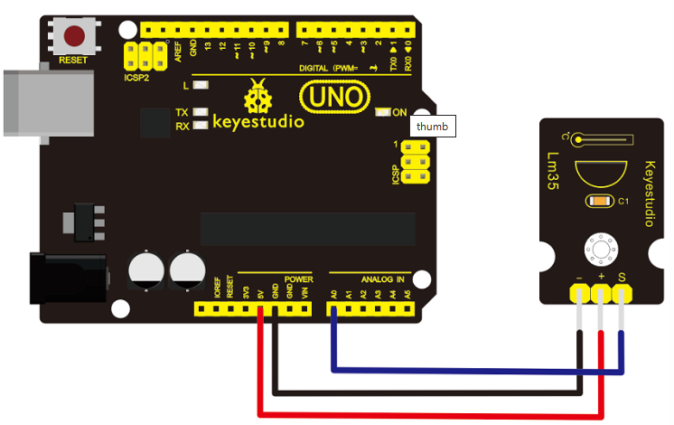 KS0022 keyestudio LM35 Linear Temperature Sensor — keyestudio WiKi ...