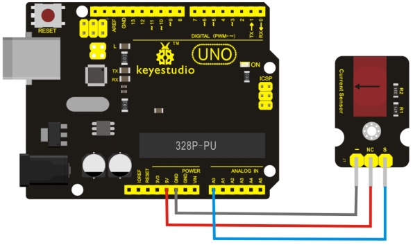 KS0274 keyestudio Current Sensor Current Detection Sensor — keyestudio ...