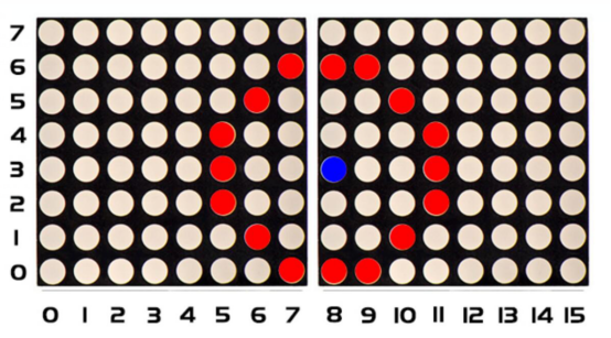 Project 15 8*16 dot matrix-produce a circle — keyestudio WiKi documentation