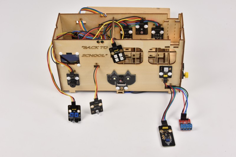 2. Installation of the Smart School — keyestudio WiKi documentation